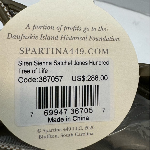 Spartina 449 | Bags | Nwt Spartina 449 Siren Sienna Satchel Jones ...